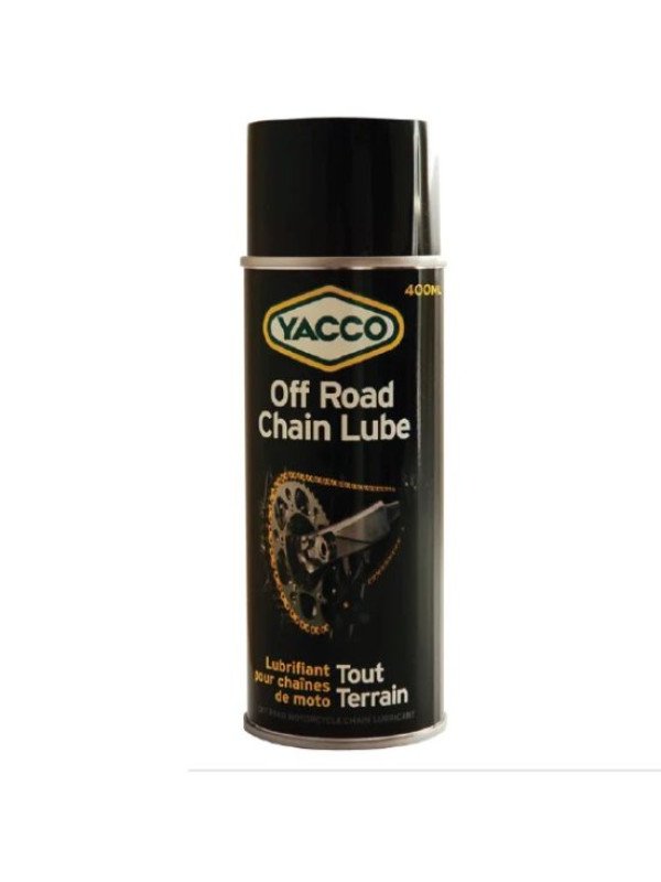 YACCO OFF ROAD CHAIN LUBE GRANDINĖS ALYVA 400ML